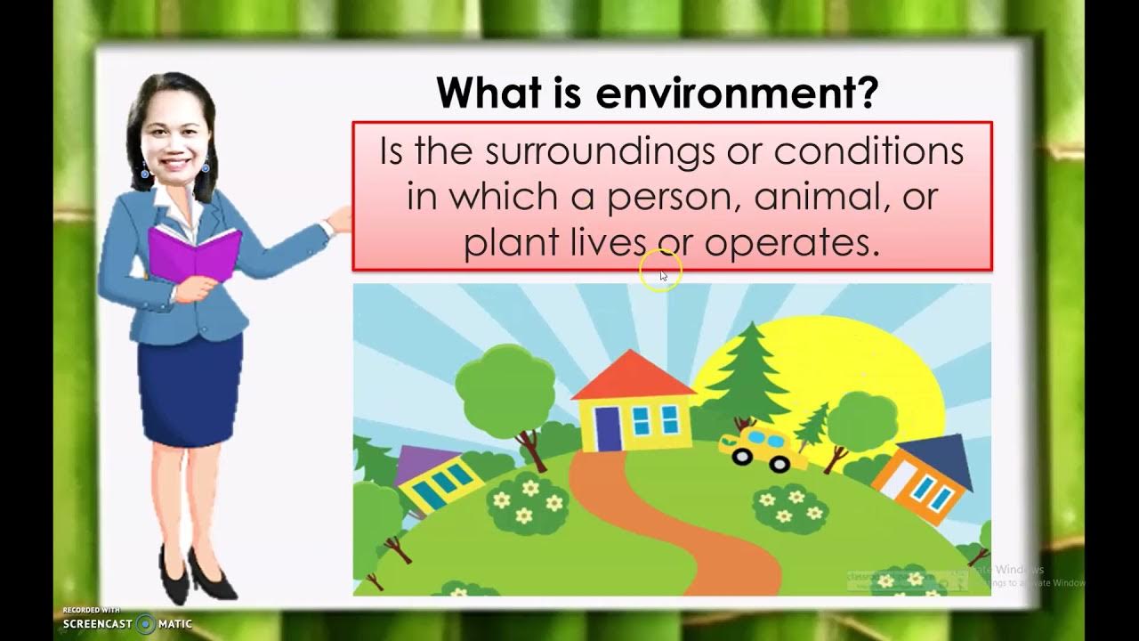 HEALTHY SCHOOL AND COMMUNITY ENVIRONMENT (GRADE 6) - YouTube