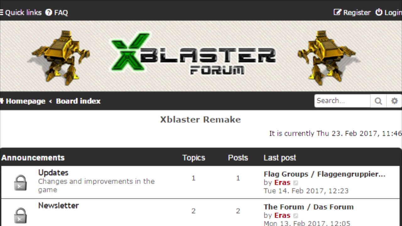 New Xblaster Remake Forum v.1 - YouTube