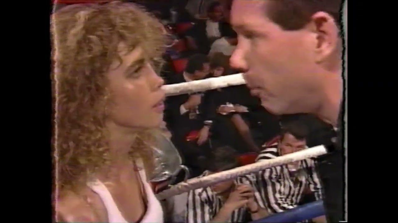 Kathy Long Kyoko Miyasaki women's kickboxing match 03-16-1992 - YouTube