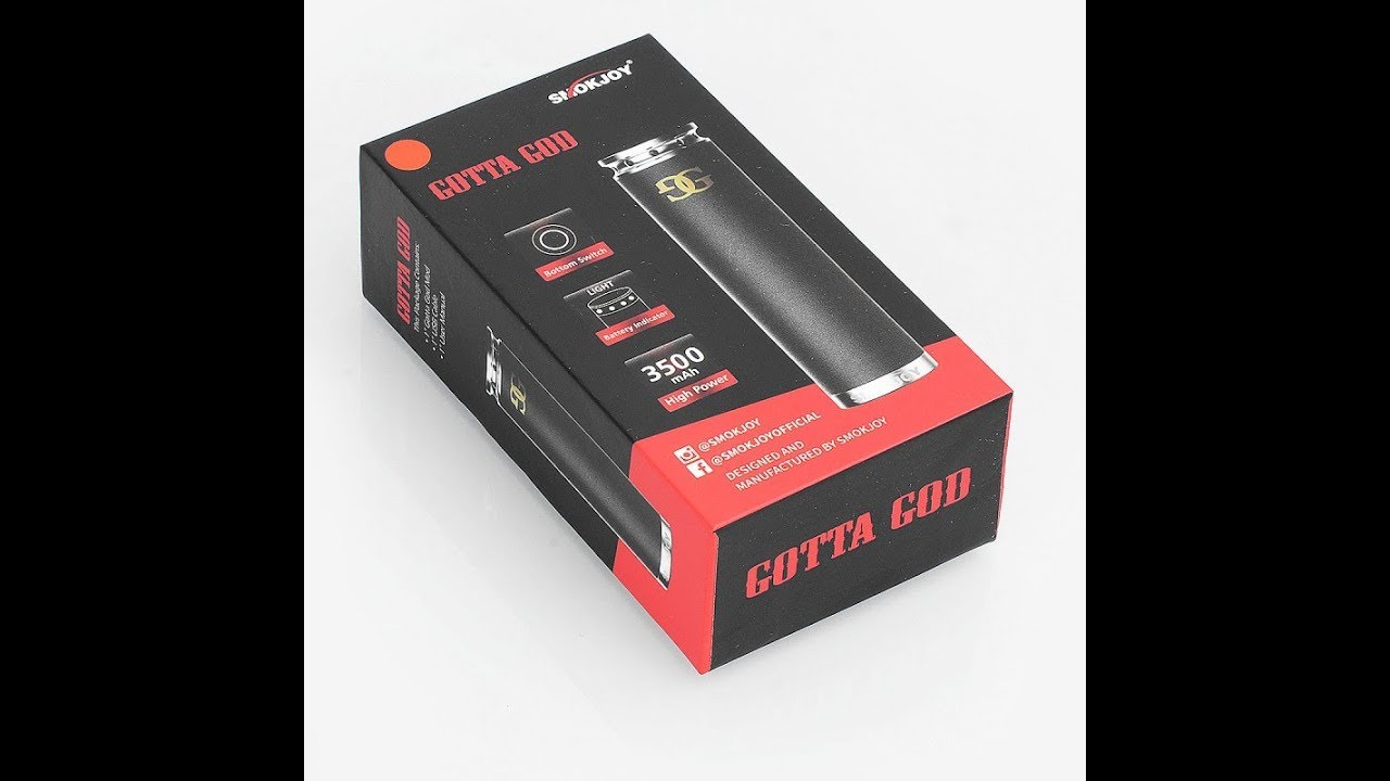 Smokjoy Gotta God Mod - Vape Meet - YouTube