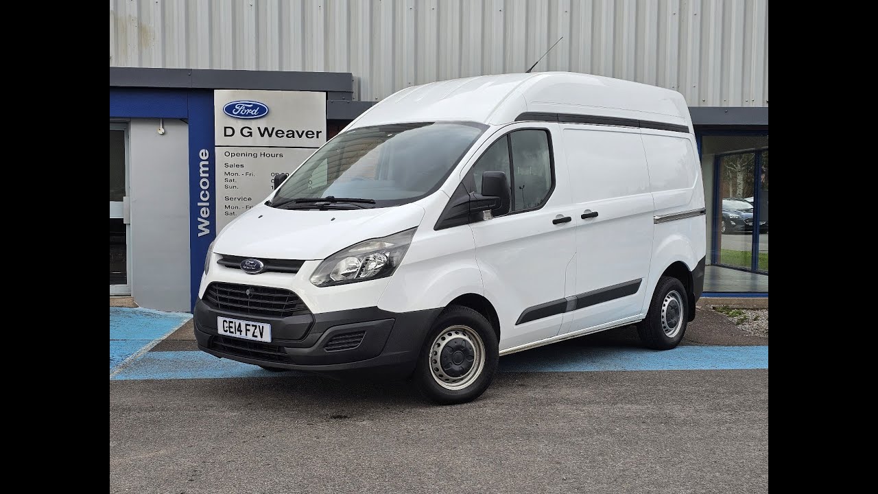 Walk around of our 14 Plate Ford Transit Custom - YouTube