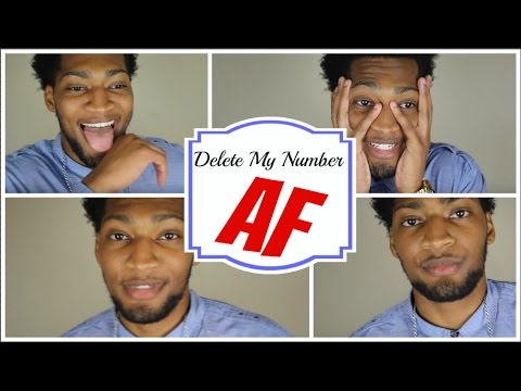 Delete My Number - YouTube