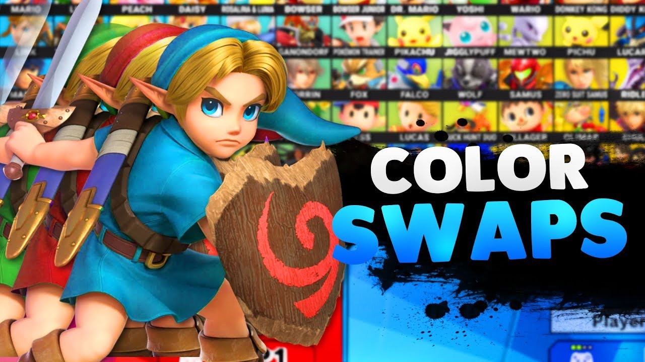 Smash Ultimate All New Alternate Colors HD(Newcomers edition) - YouTube