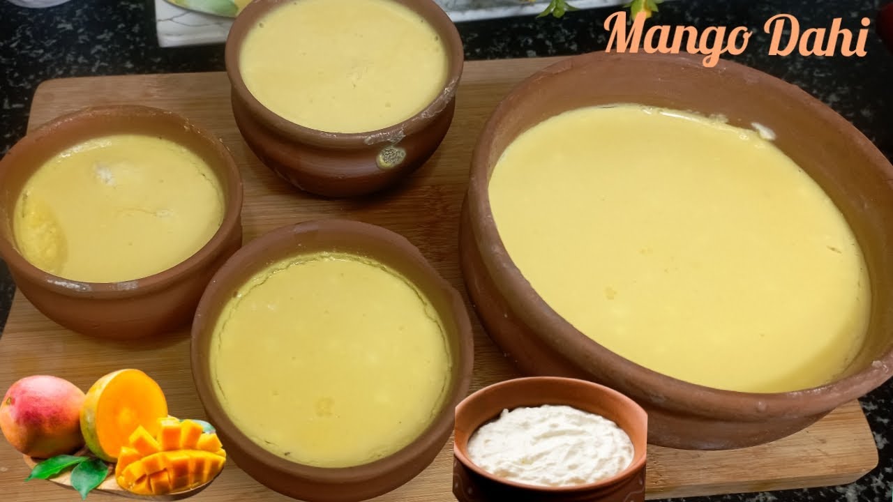 Mango Dahi Recipe - YouTube