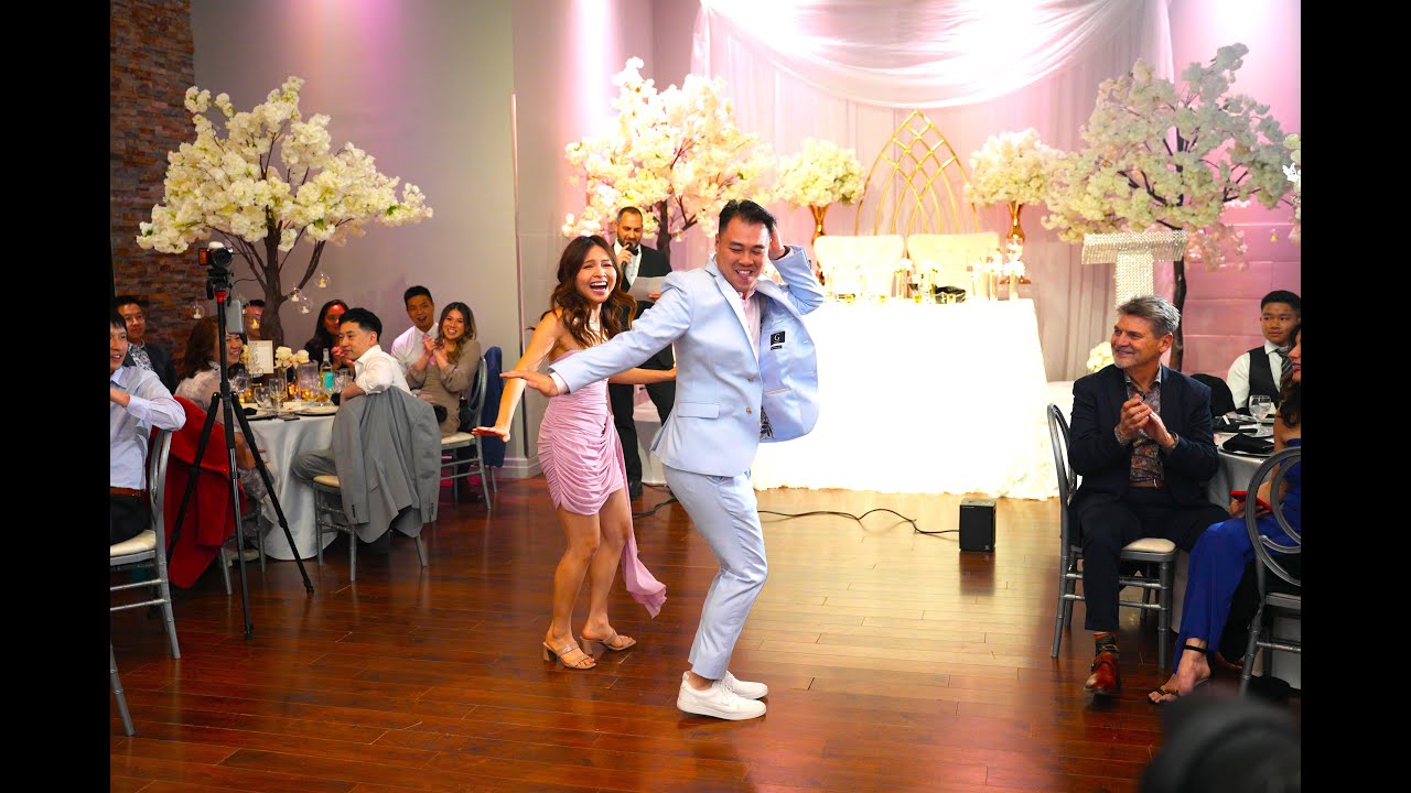Ricky & Ivan's Wedding - Grooms' Party Reception Entrance - YouTube