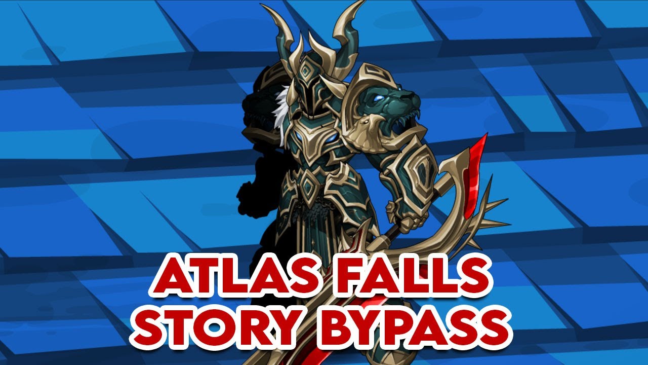 AQW Atlas Falls Story Bypass - YouTube