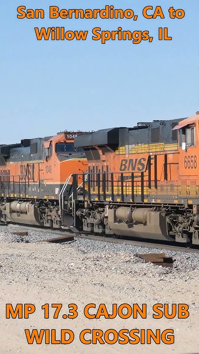 BNSF 6658 WB Z-SBDWSP San Bernardino, CA to Willow Springs, IL 2-25-2025 - YouTube
