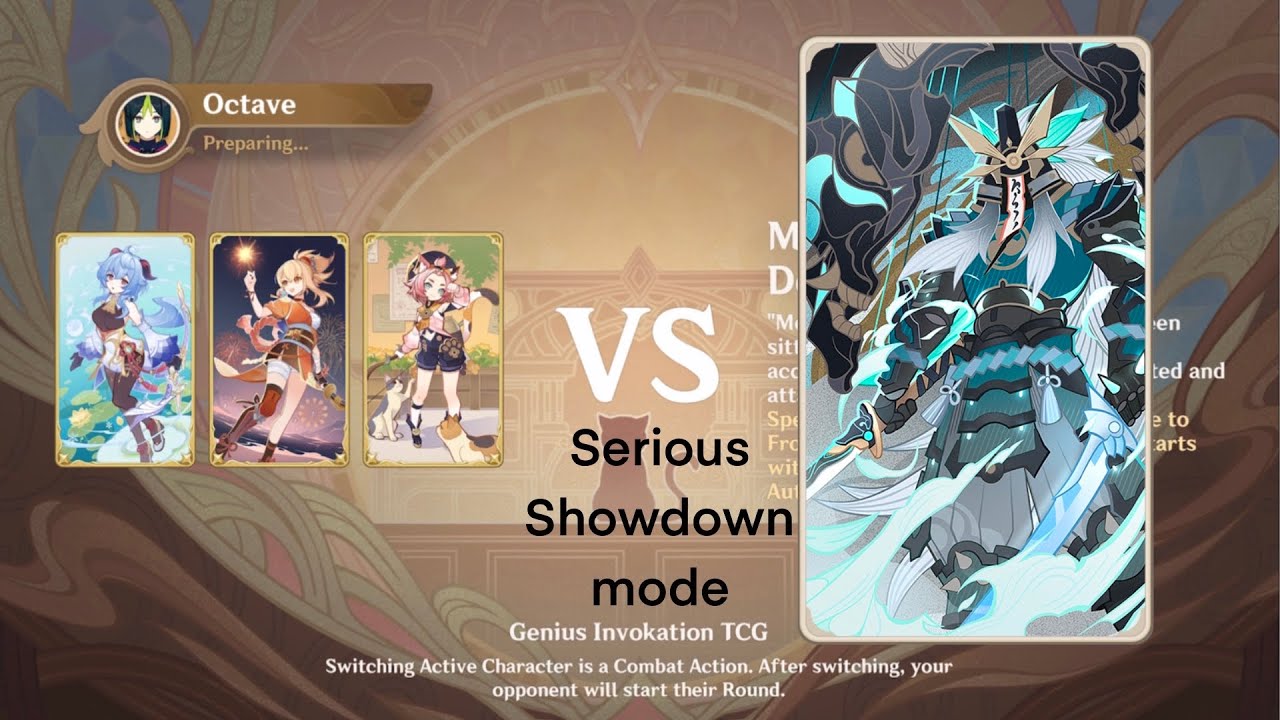 Genshin Impact Genius Invokation TCG Maguu Kenki Serious Showdown Mode genshin-impact-genius-invokation-tcg-maguu-kenki-serious-showdown-mode