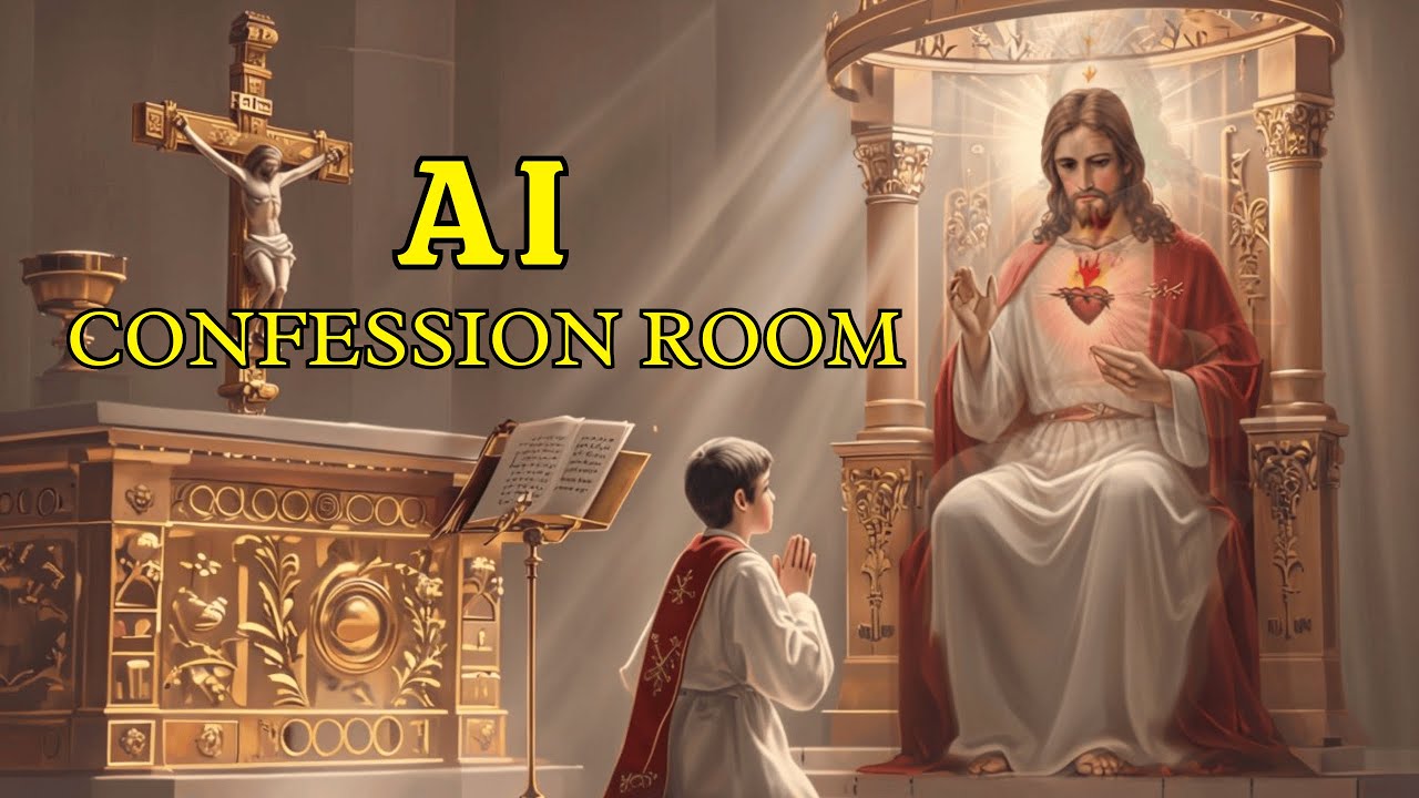 Church installs AI confession room | What's interesting? - YouTube