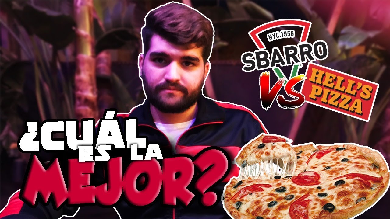 PROBANDO PIZZA YANQUI EN ARGENTINA SBARRO VS HELLS PIZZA - YouTube