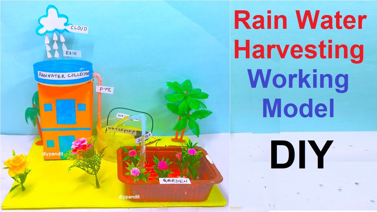 Rainwater Harvesting Working Model Science Fair Project, 48% OFF