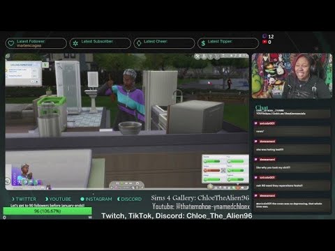 BIRTHDAY MONTH STREAM!! Gameplay of our Alien Sim in Sims 4!! - YouTube