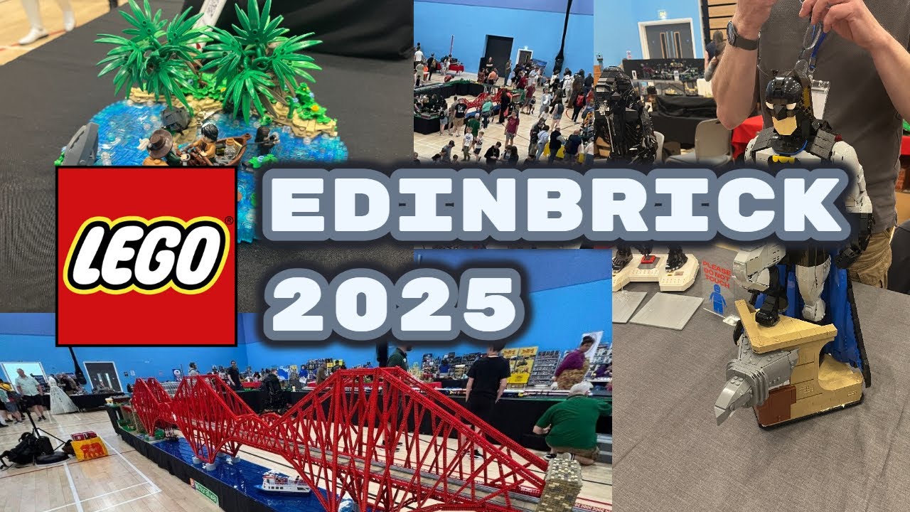 Edinbrick 2025 MOC Showcase! | LEGO Convention Walkthrough - YouTube