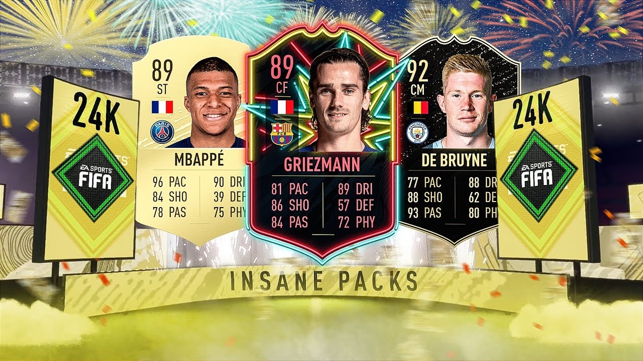 HUGE 24K FIFA POINTS PACK OPENING - WALKOUTS - TOTW - OTW - YouTube