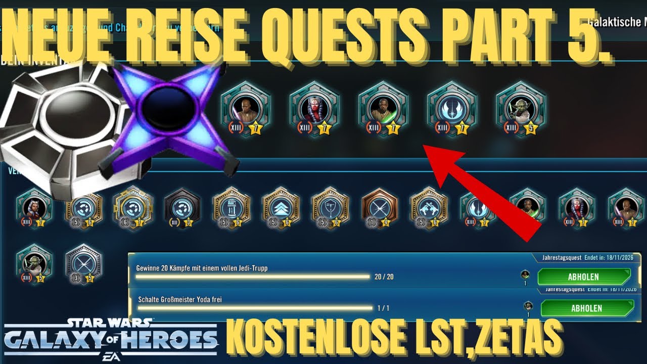 Neue Reise Quests Part5. - Kostenlose Lightspeed Token,Zetas und ...