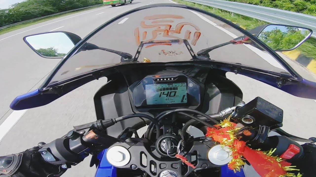 New Yamaha R15 V4 Top Speed 😍🔥 - YouTube