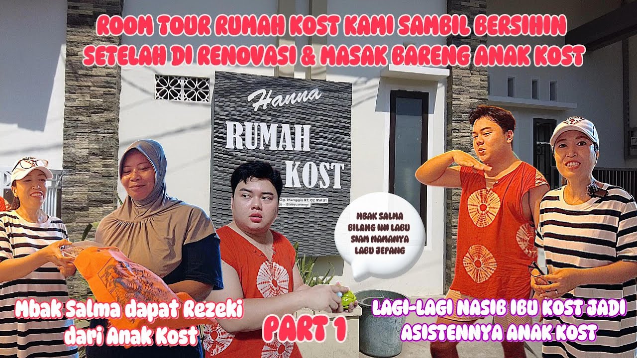 ROOMTOUR KOST-KOST AN KAMI SETELAH DI RENOVASI II NASIB IBU KOST JADI ...
