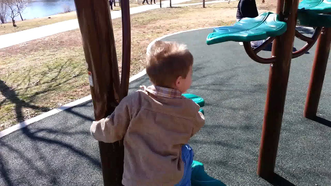 Climbing fake trees - YouTube