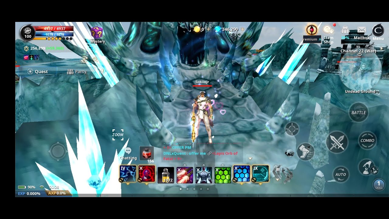 Part 7 | Cabal Infinity Combo Mobile Sea | Dungeon | Bossing Tipis ...