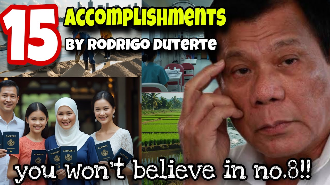 The Legacy of Rodrigo Duterte: 15 Career Highlights - YouTube