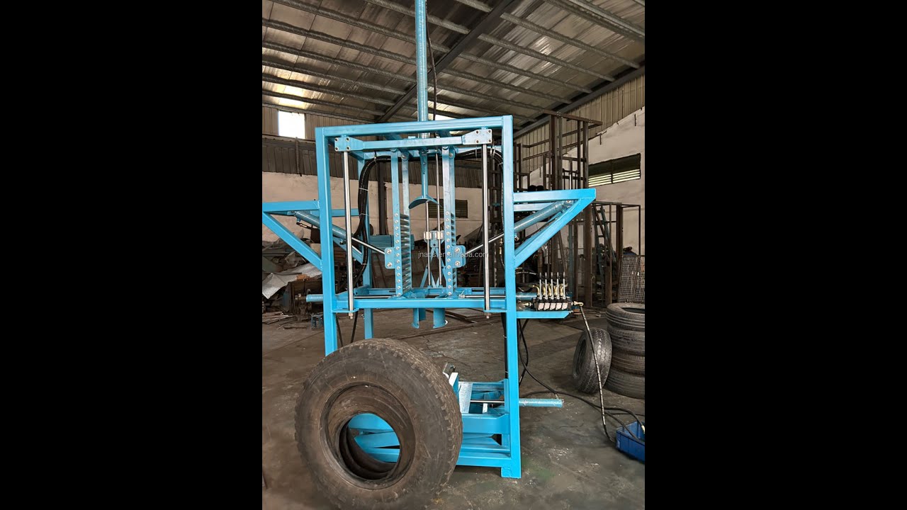 Hydraulic Tire Tyre Loading Triple Double Machine Assembly and ...