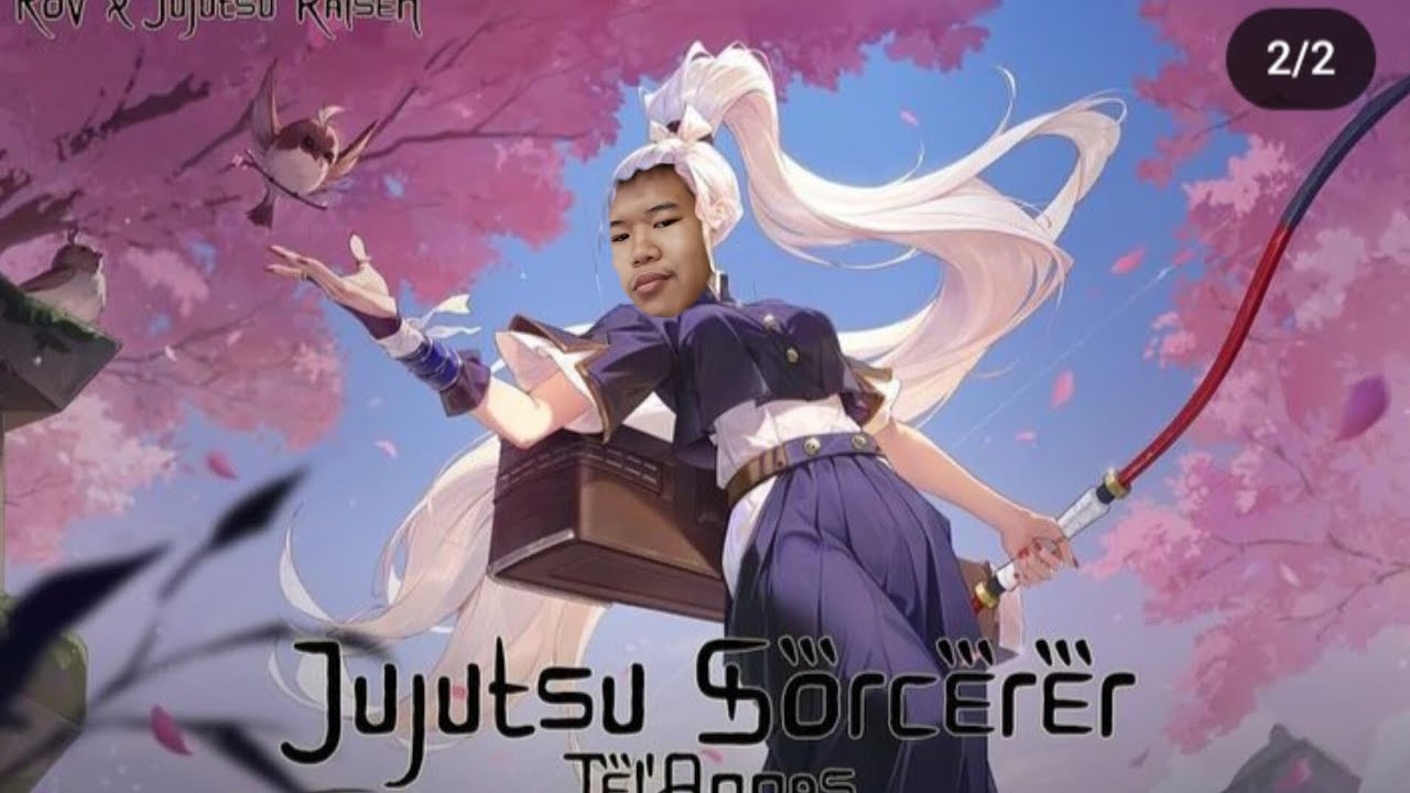 I came to play rov to review the new skin of Tel'Annas.(Jujutsu ...