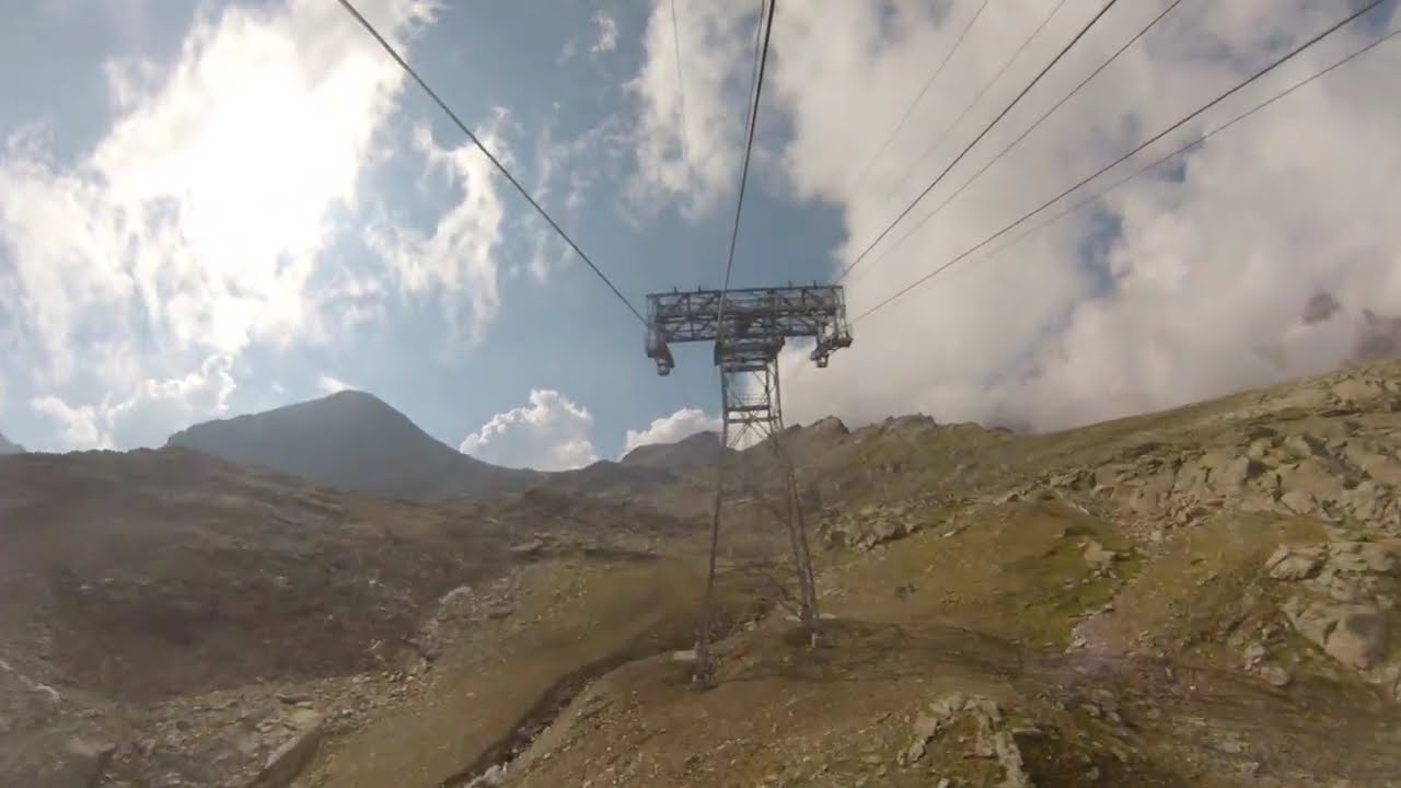 Funivia Alagna Monte Rosa salita da Freeride Paradise a passo dei ...