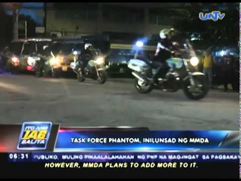 Task Force Phantom ng MMDA, inilunsad na - YouTube