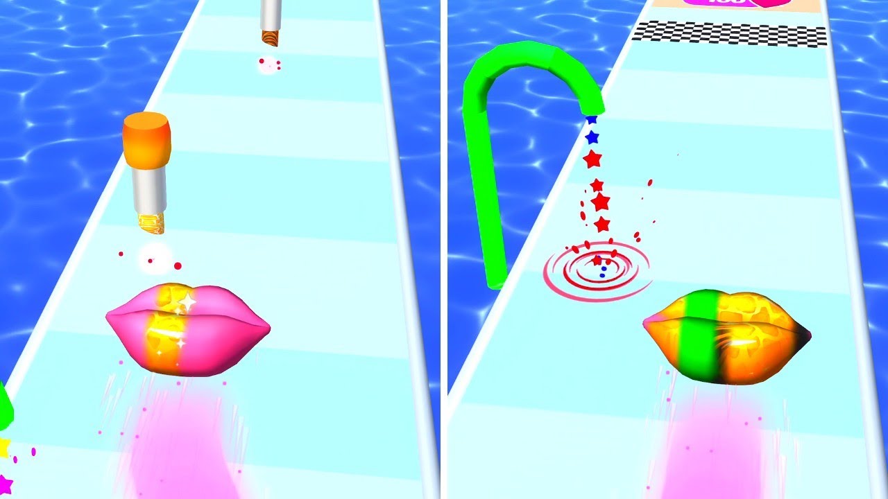 Lipstick Runner All Android IOS Levels walkthrough Gameplay lvl 20-22 ...
