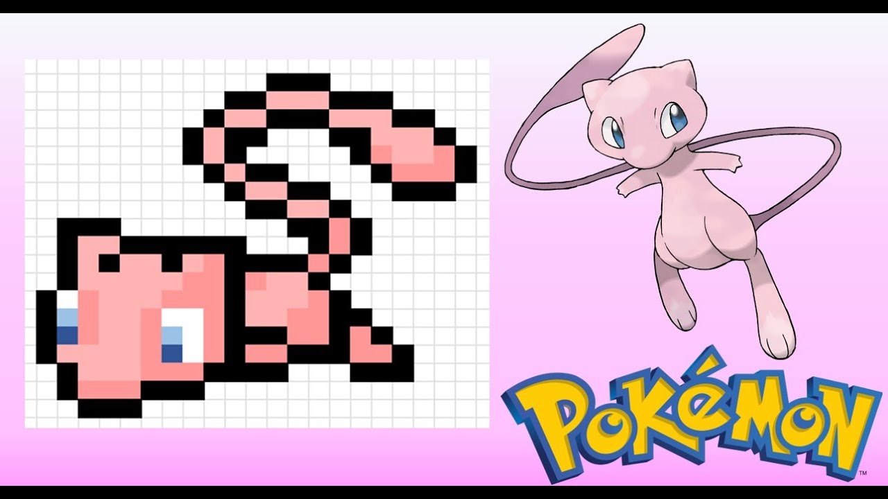 Mew Pixel Art