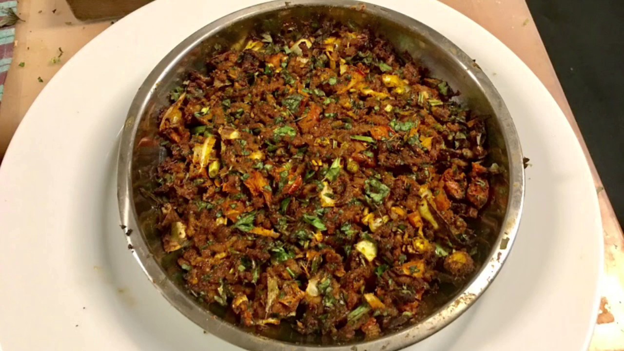 Spicy Minced Meat - YouTube