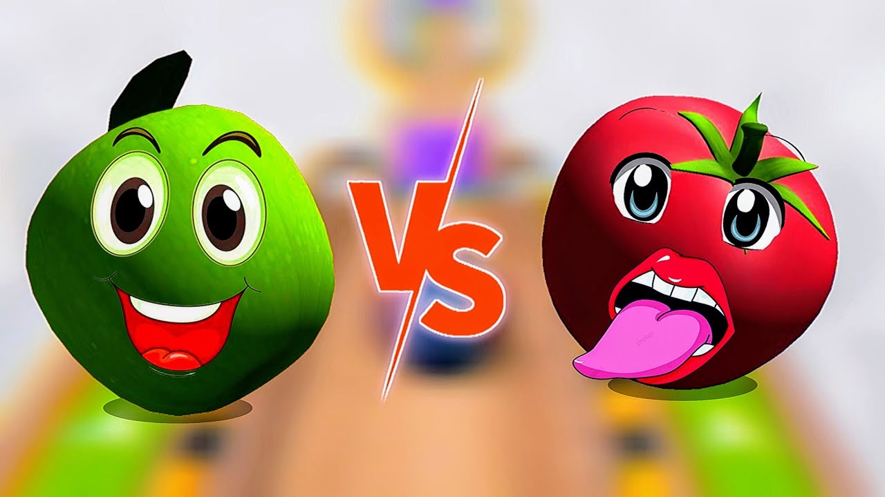 Going Balls - Tomato vs Apple Which ball is best same level🏆 - YouTube