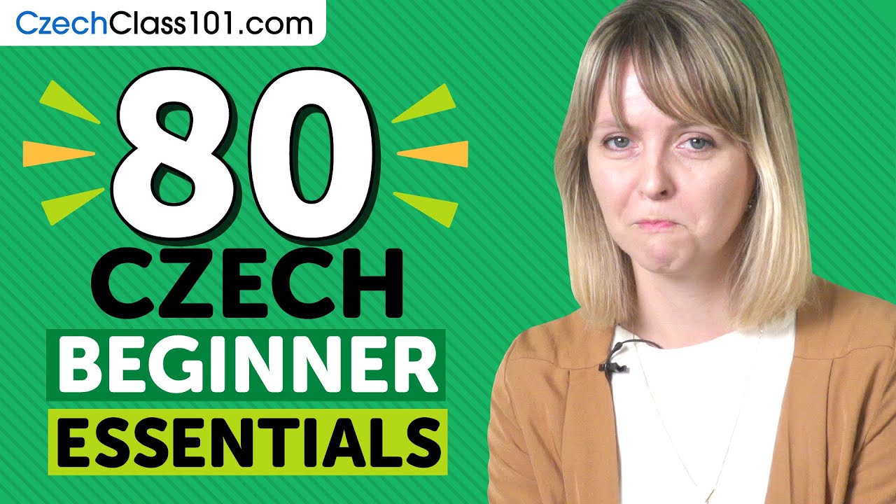 Learn Czech: 80 Beginner Czech Videos You Must Watch - YouTube