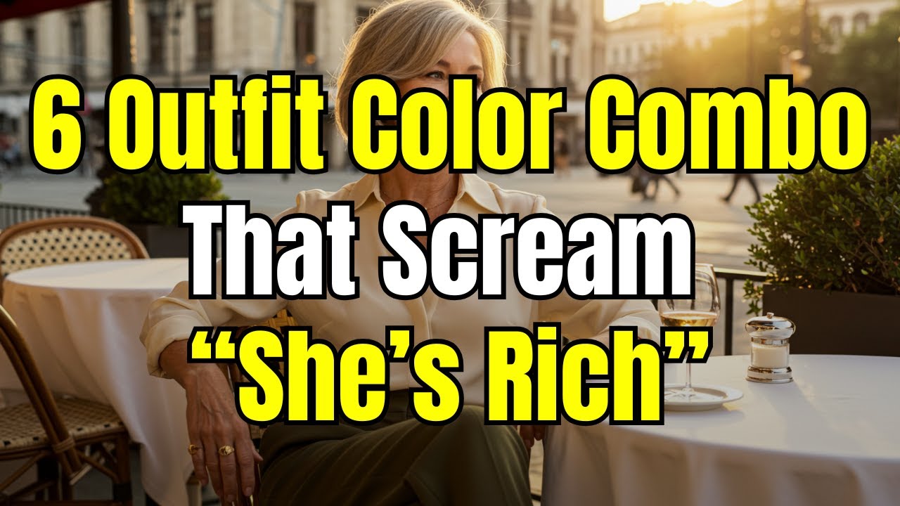 6 Stunning Color Combinations to Look EXPENSIVE, ELEGANT & RICH Over 50 - YouTube