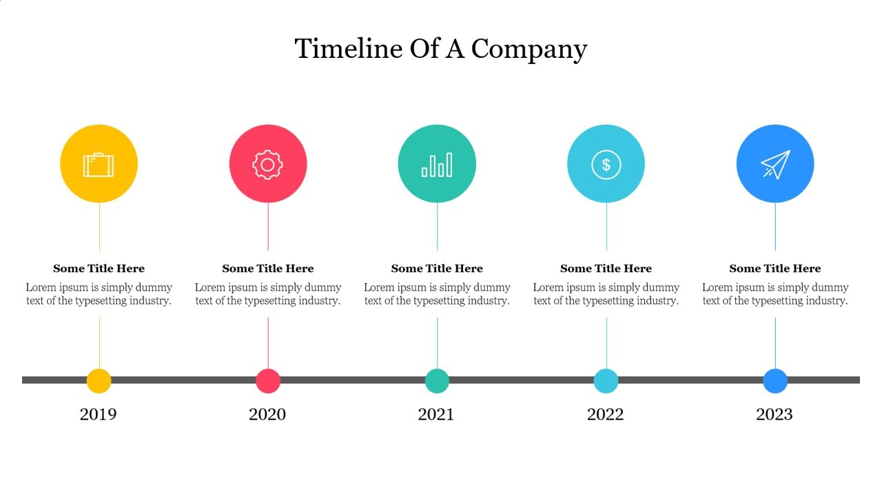 Step-by-Step Guide to Company Timeline Creation #slideegg - YouTube