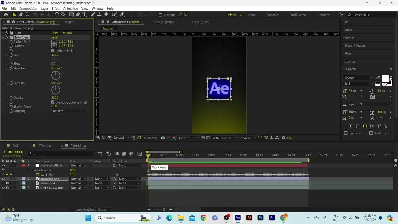 How to Make Objects React to Music in After Effects Step-by-Step| Audio-Reactive Animation Made ...