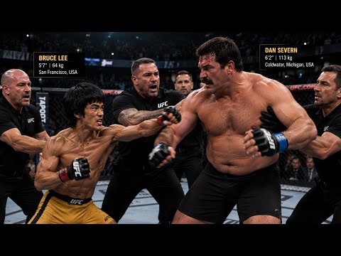 🥋🔥 BRUCE LEE vs DAN SEVERN 💀 | THE DRAGON vs THE BEAST 🐉⚔️ (EA SPORTS UFC 5) (MR. JOJO - MMA REALM)
