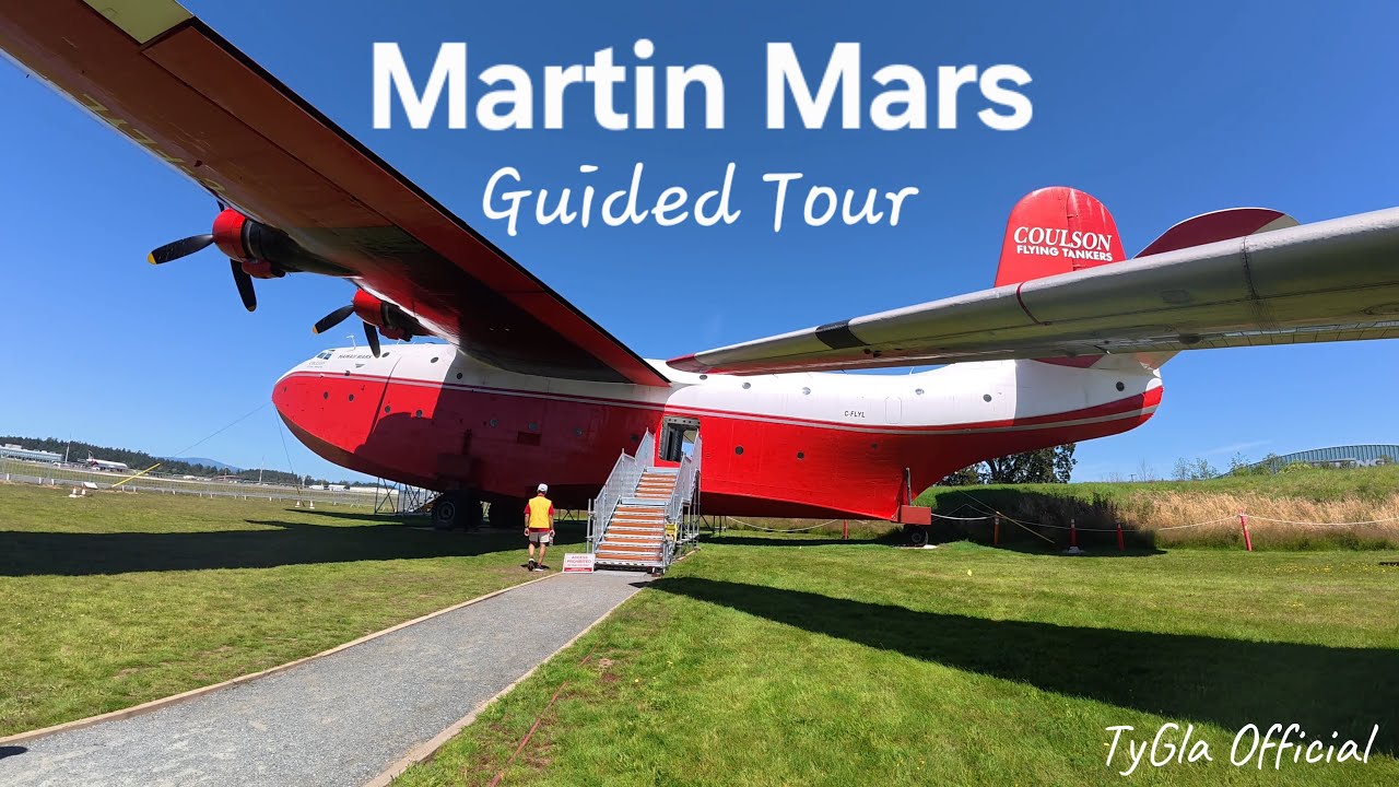 Martin Mars Water Bomber (Walkthrough/Guided Tour) B.C. Aviation Museum ...