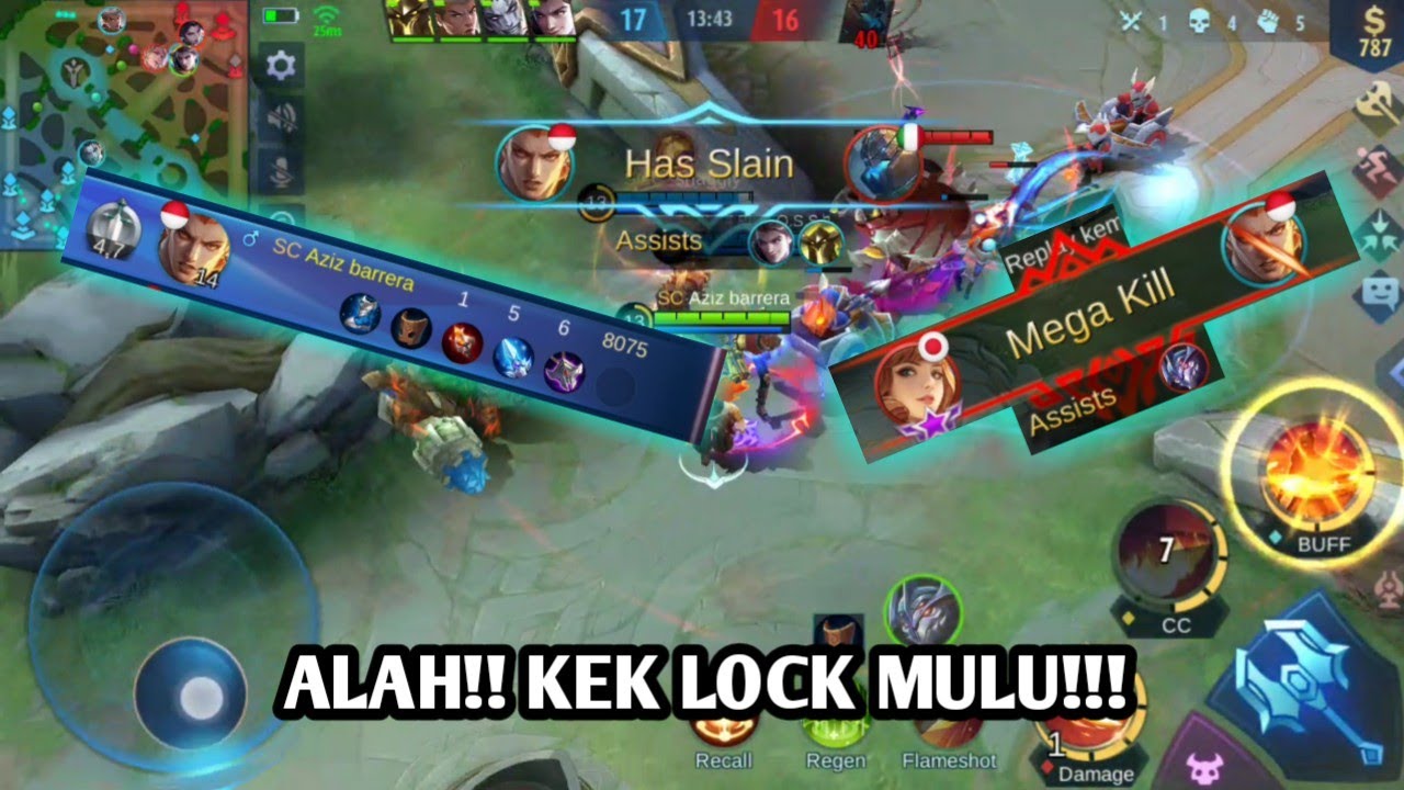 KEK LOCK GUIN MULU!!! #MOBILE LEGENDS - YouTube