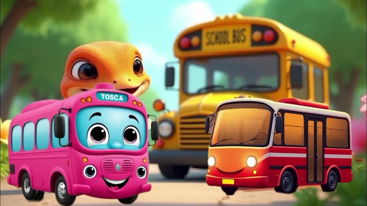 The Wheels On The Bus - Super Simple Songs - Nursery Rhymes - YouTube