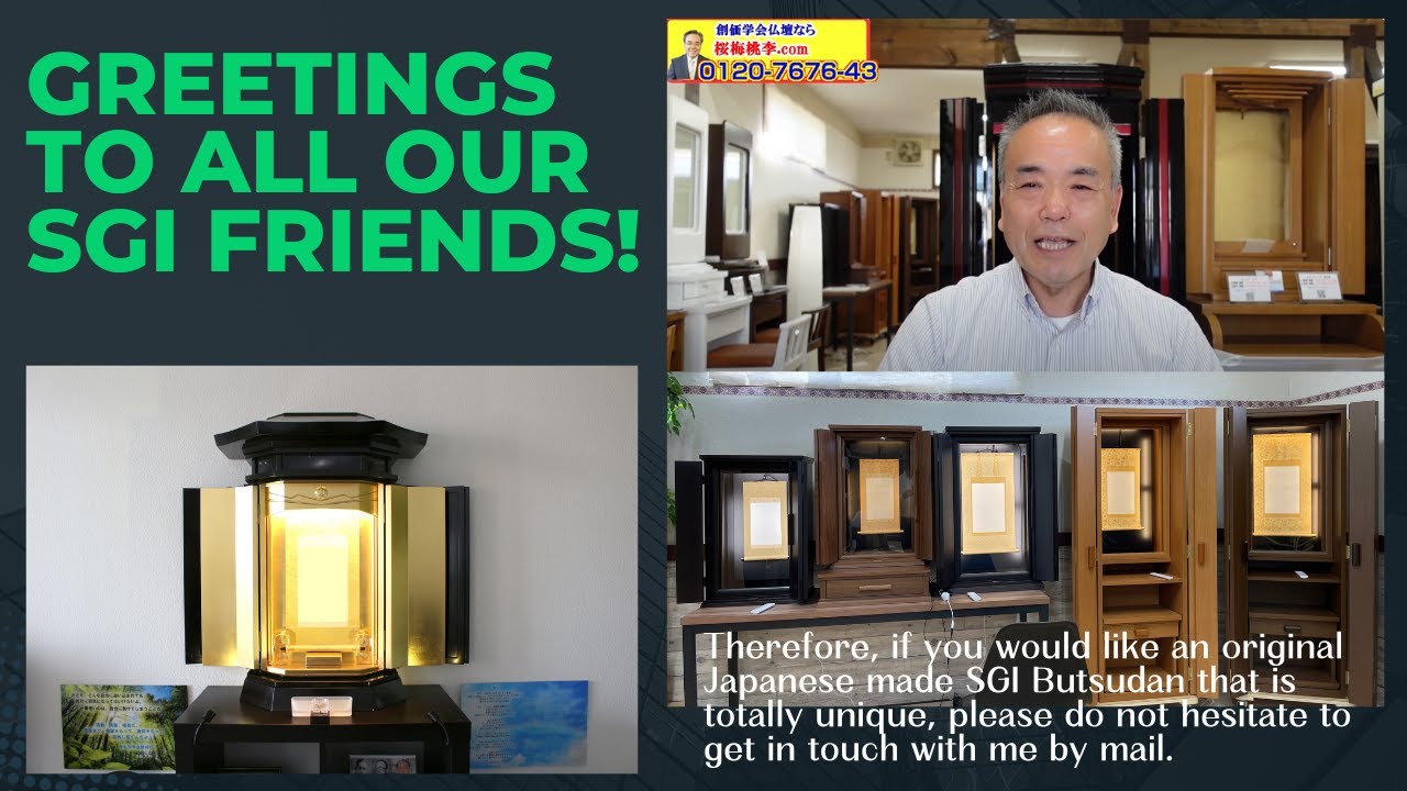 Hello everyone at SGI, I am selling original Soka Buddhist altars in ...