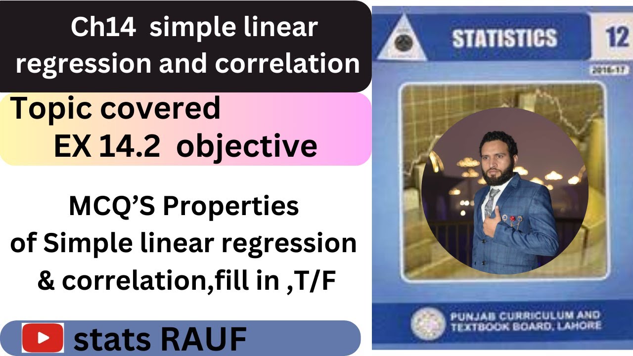 ex14.2 objective ics stats part2 simple linear regression and ...