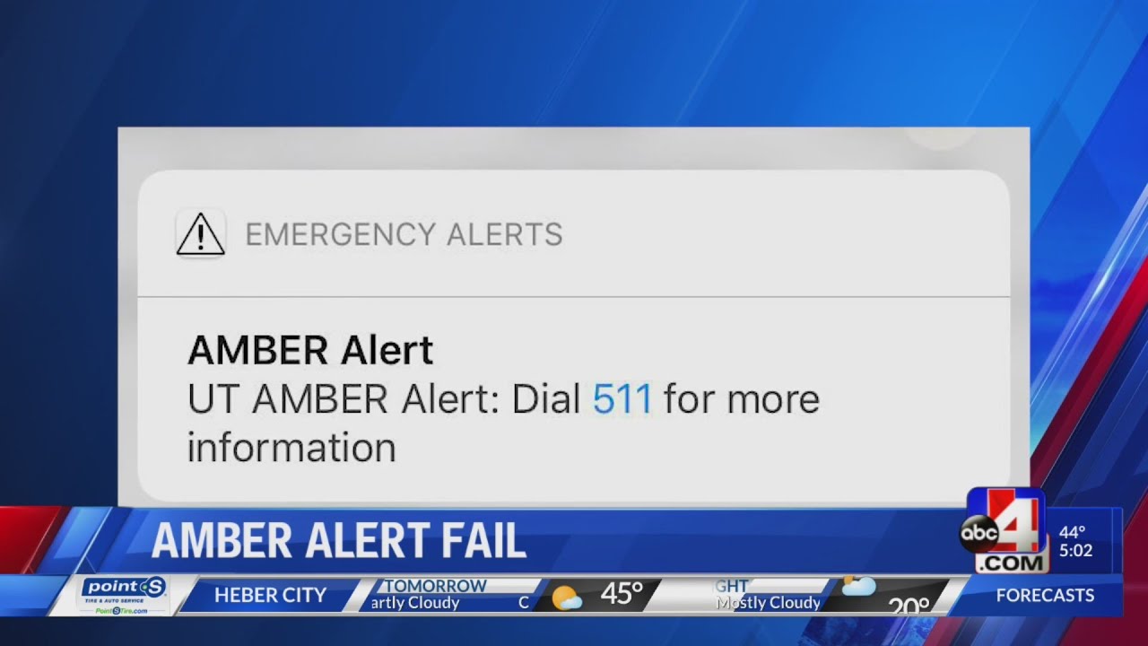 Amber Alert Fail - YouTube