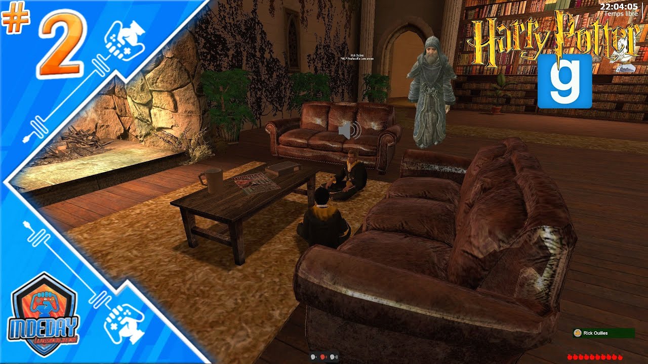 GMOD DARK RP HARRY POTTER #2 - DES MAGES NOIRS DANS POUDLARD ?! - YouTube