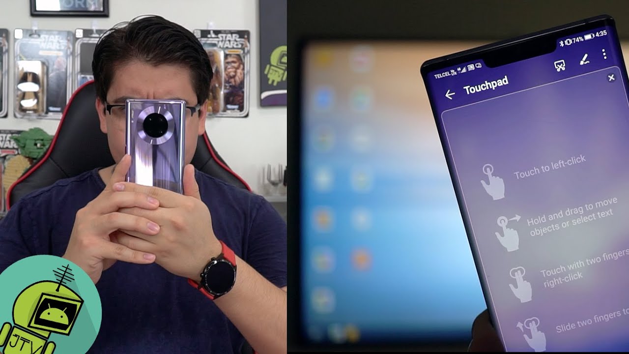 PC Mode en Huawei Mate 30 PRO - YouTube