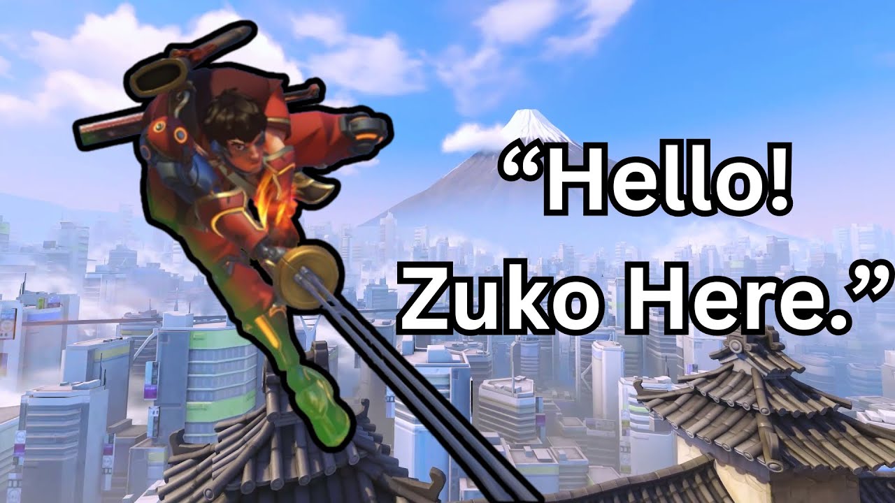 Mastering Genji’s Zuko Skin – Firebending in Overwatch 2 - YouTube