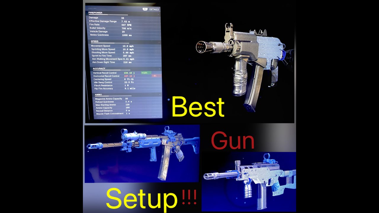 cod/cold war best gun setups/max damage - YouTube
