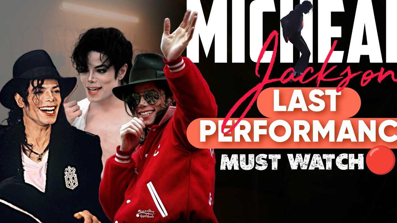 Michael Jackson last Performance - YouTube