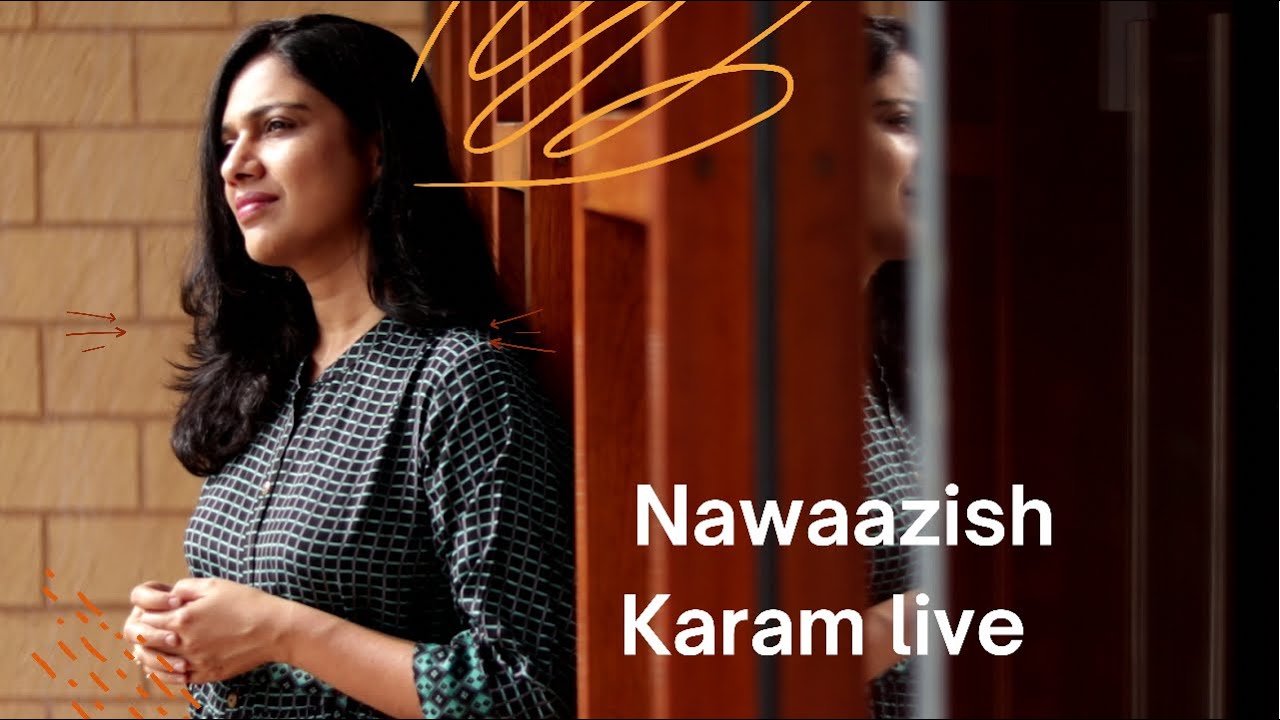 Nawaazish Karam | Gayatri Asokan | Sajda live - YouTube