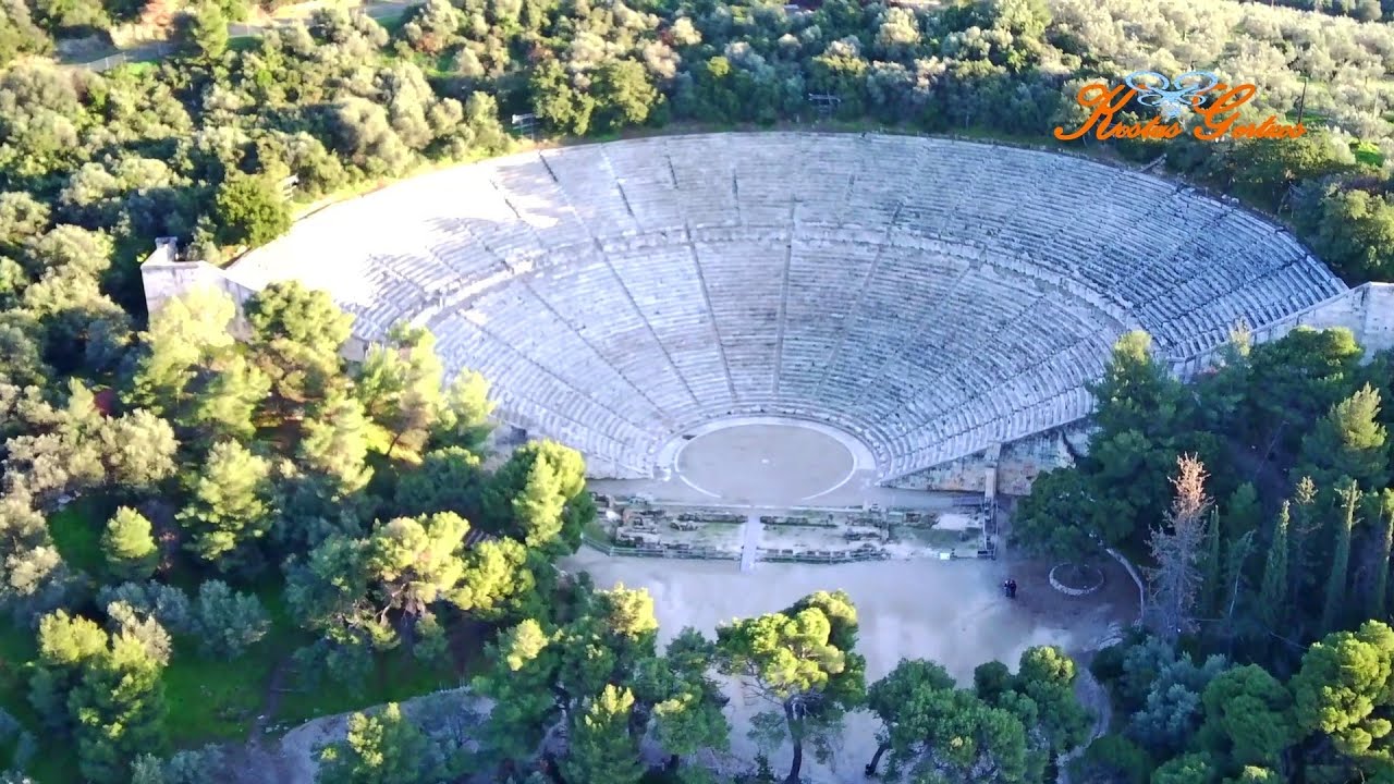 ΑΡΧΑΙΟ ΘΕΑΤΡΟ ΕΠΙΔΑΥΡΟΥ, ΑΡΓΟΛΙΔΑ. ANCIENT THEATRE of EPIDAURUS, GREECE ...